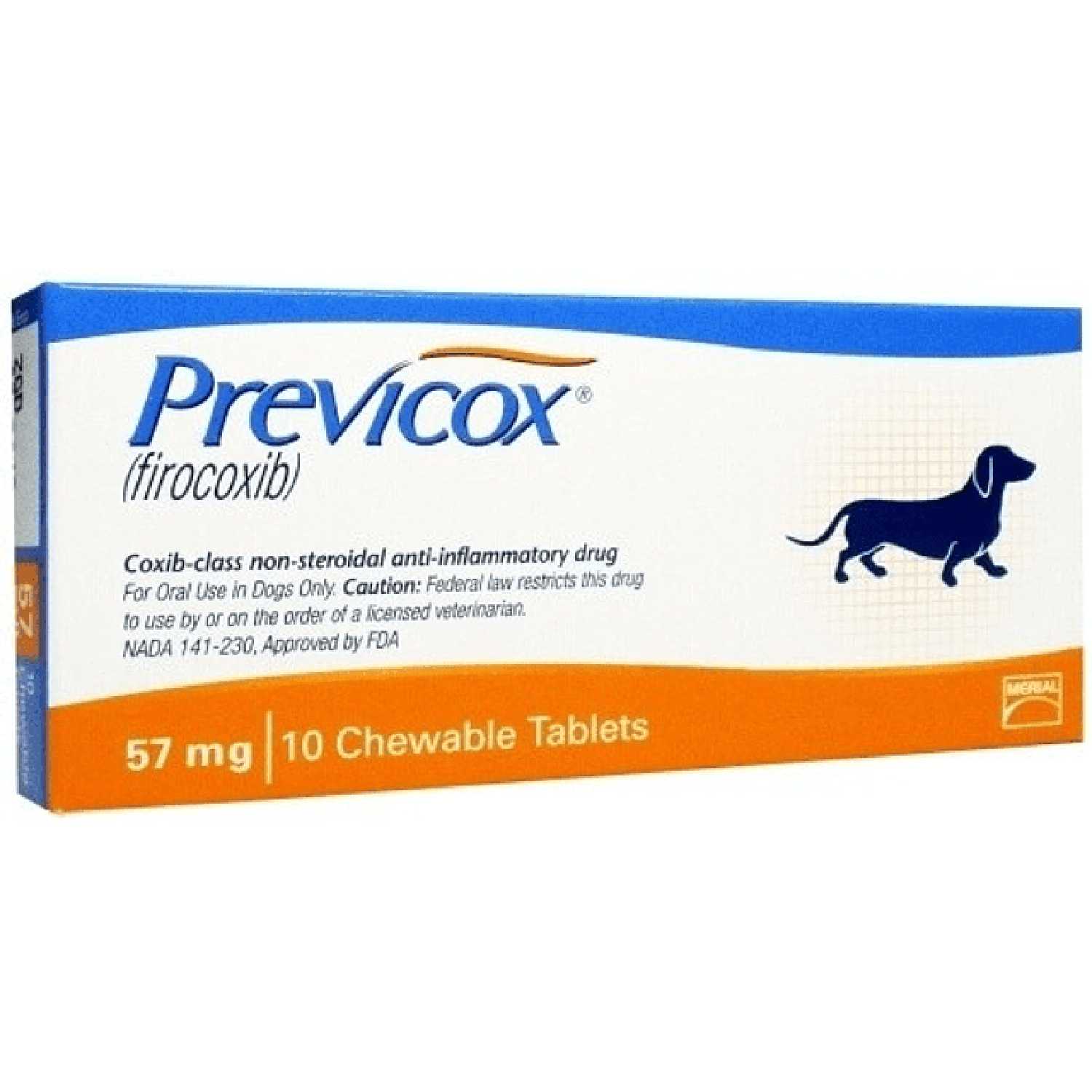 Antiinflamatorio Previcox 57 mg 10 Comprimidos – Vinipets